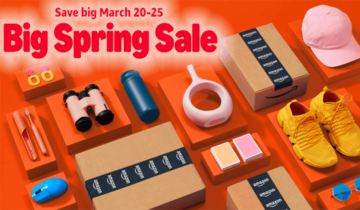 Amazon’s Big Spring Sale March 20th through March 25th - Hunt4Freebies