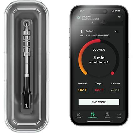 CHEF iQ Smart Wireless Probe Meat Thermometer 1-pack $52.50 or 2-pack ...